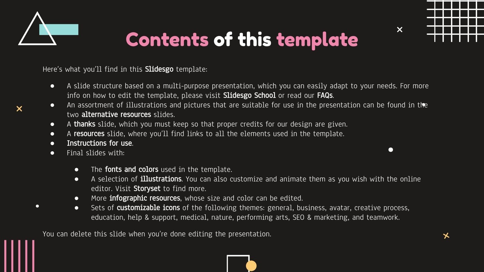 April Daily Slides | Google Slides and PowerPoint template