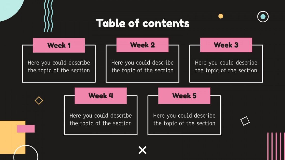 April Daily Slides | Google Slides and PowerPoint template