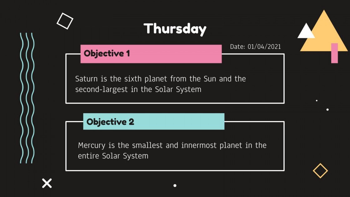 April Daily Slides | Google Slides and PowerPoint template