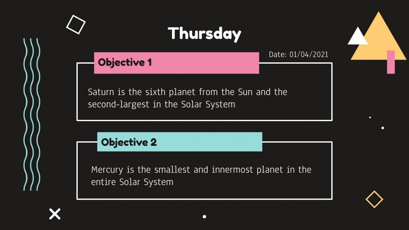 April Daily Slides | Google Slides and PowerPoint template