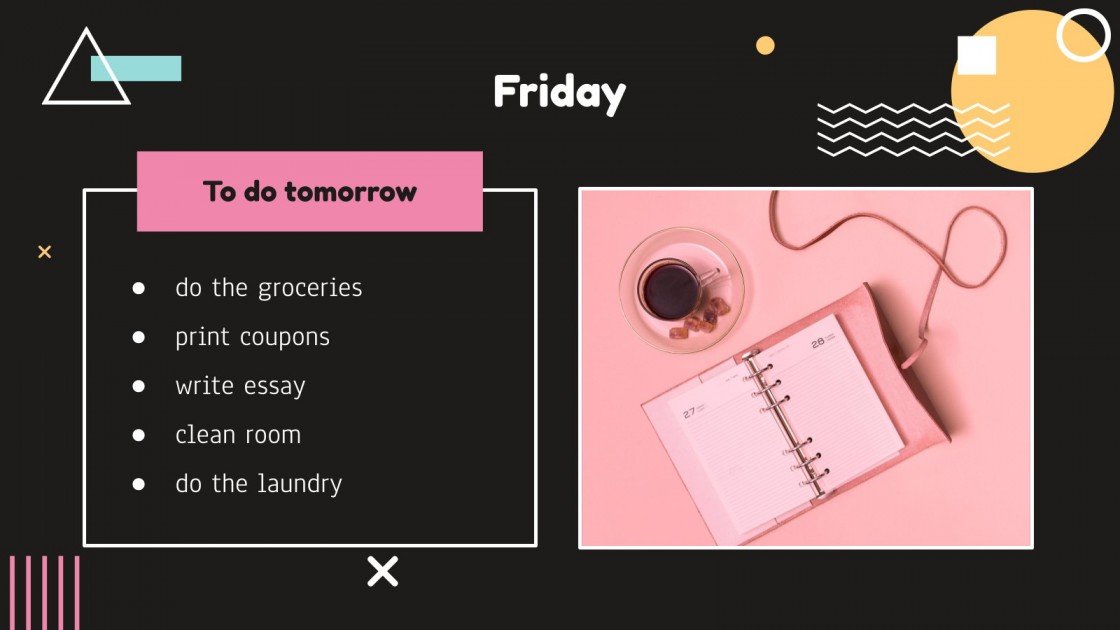 April Daily Slides | Google Slides and PowerPoint template