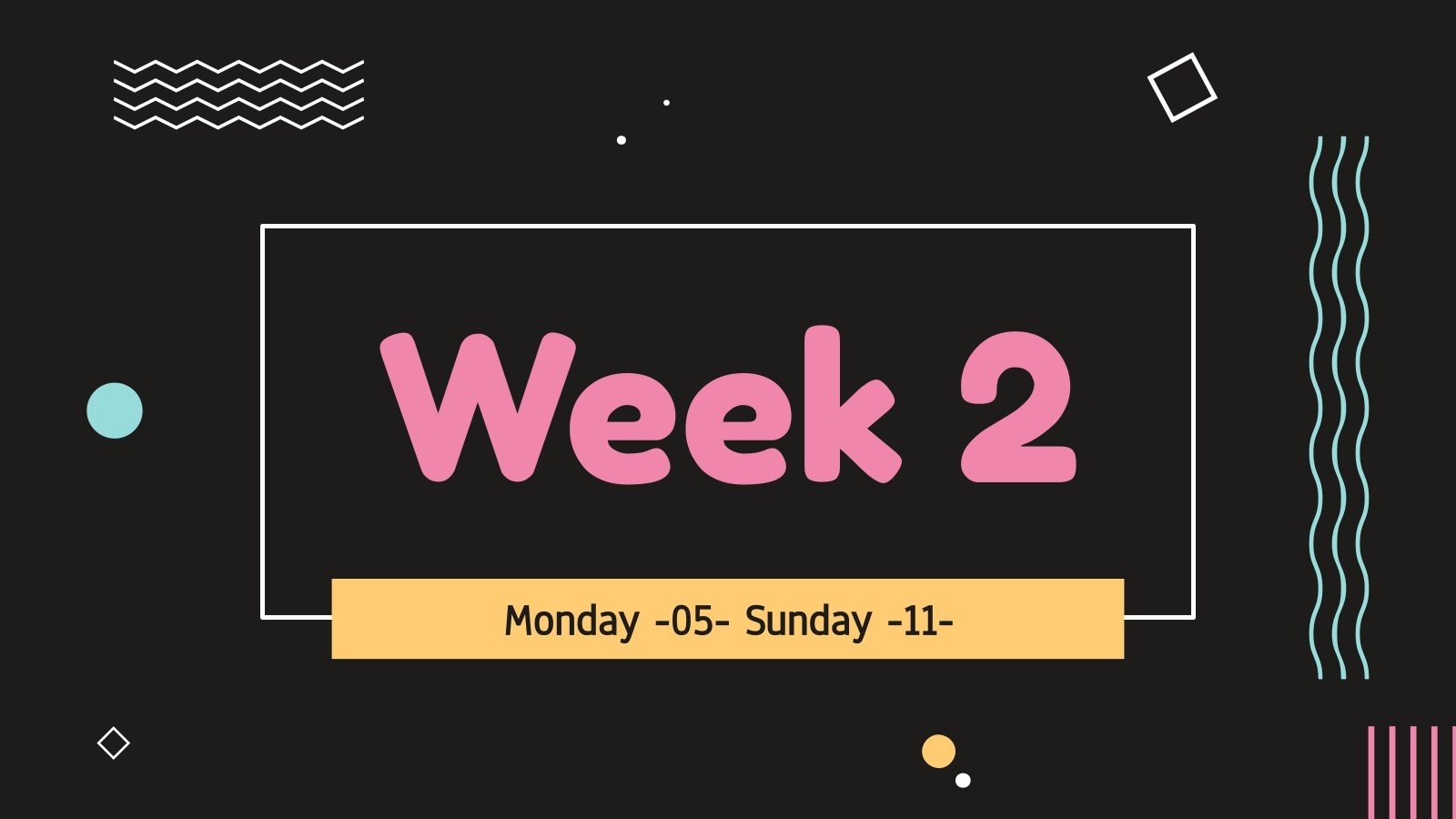 April Daily Slides | Google Slides and PowerPoint template