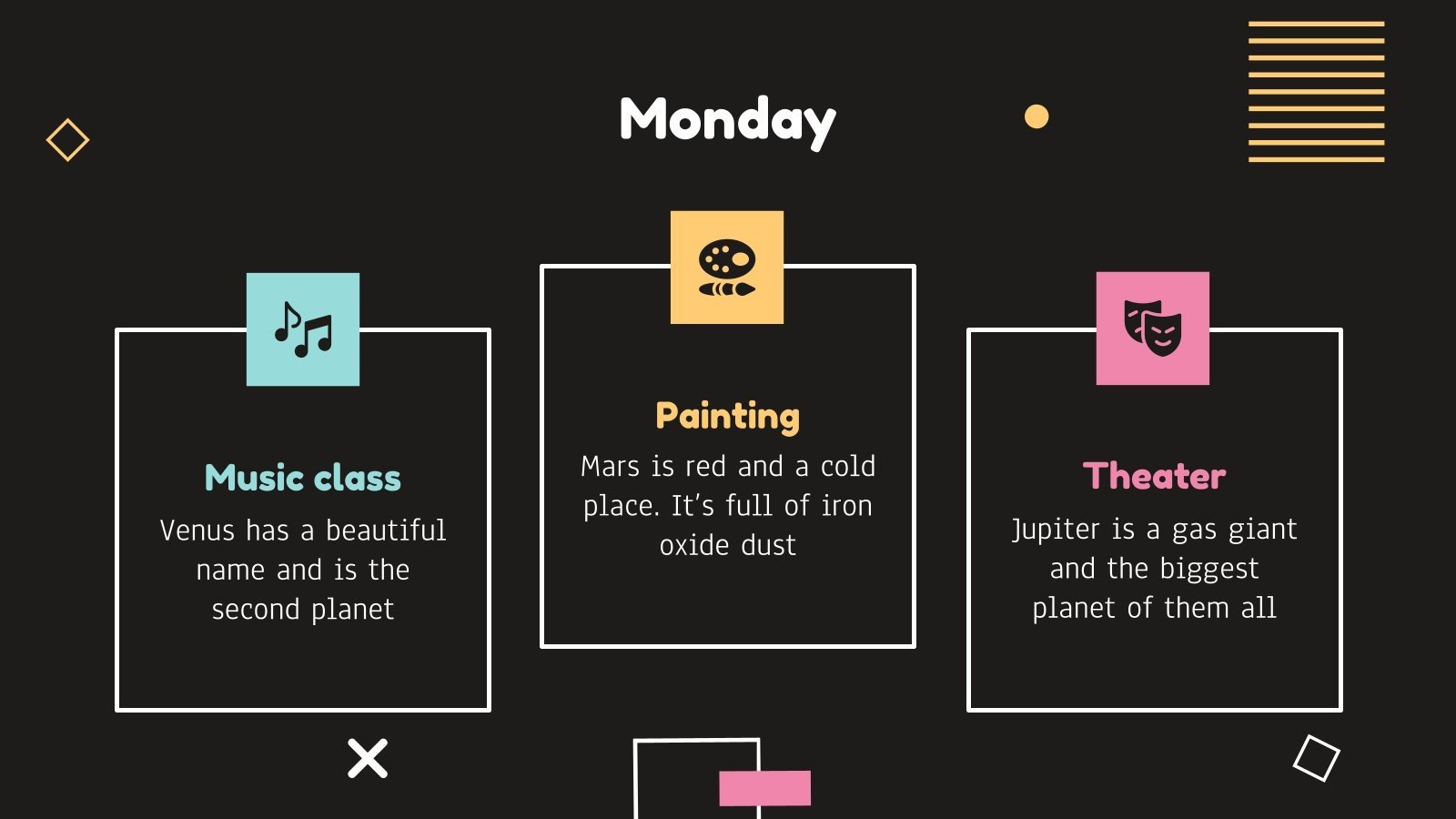 April Daily Slides | Google Slides and PowerPoint template