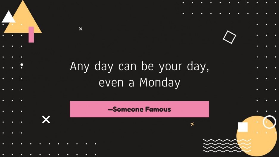 April Daily Slides | Google Slides and PowerPoint template