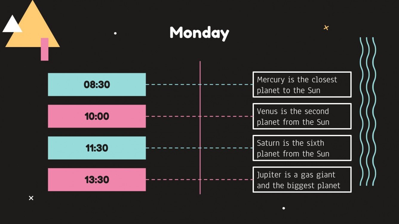 April Daily Slides | Google Slides and PowerPoint template