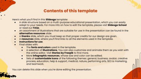 Deberes hand-drawn | Plantilla de Google Slides y PowerPoint