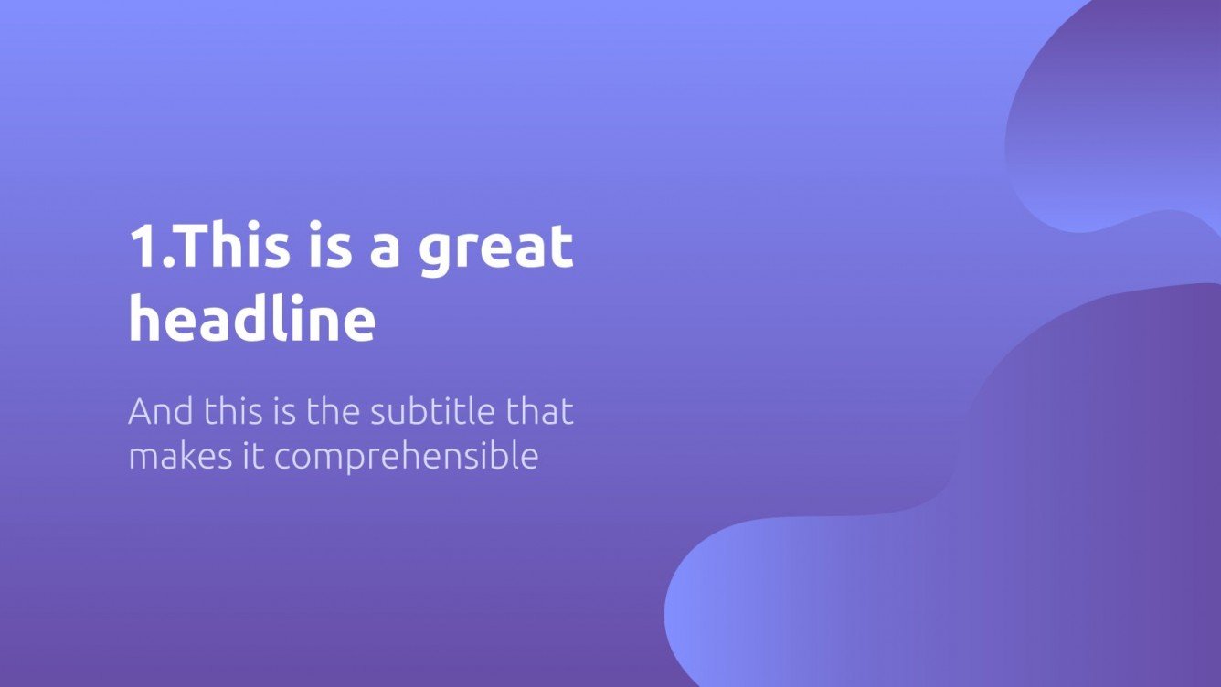 Purple Bubbles Google Slides and PowerPoint Template