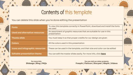 Boho Style Daily Planner 2023 | Google Slides & PowerPoint