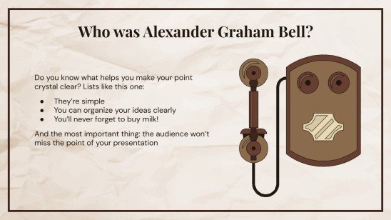 Día de Alexander Graham Bell | Google Slides y PowerPoint