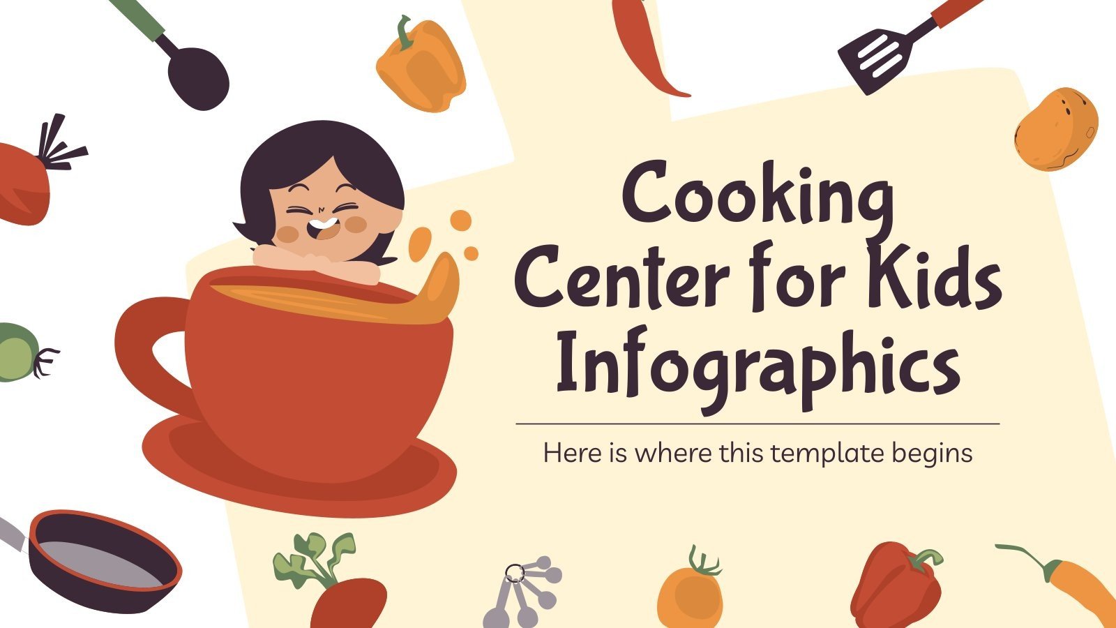 Centro de cocina para niños