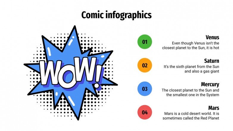 Comic Infographics | Template for Google Slides and PowerPoint