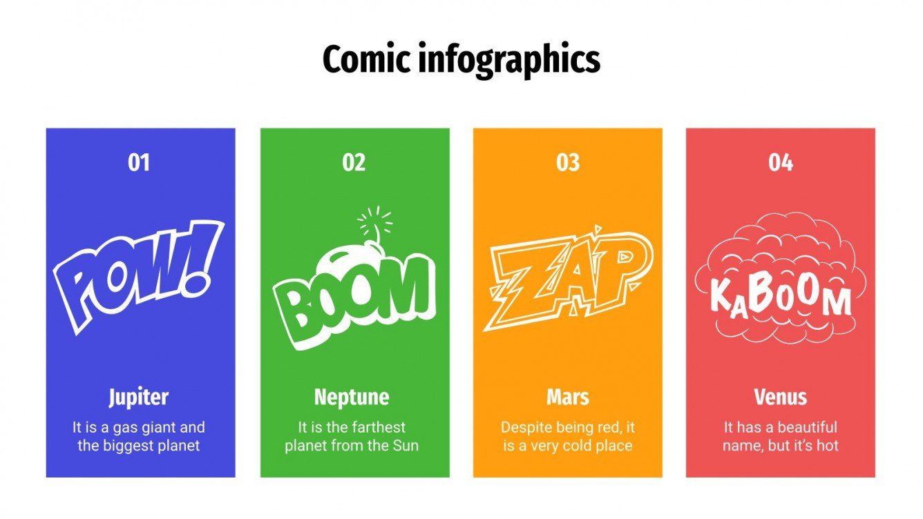 Comic Infographics | Template for Google Slides and PowerPoint