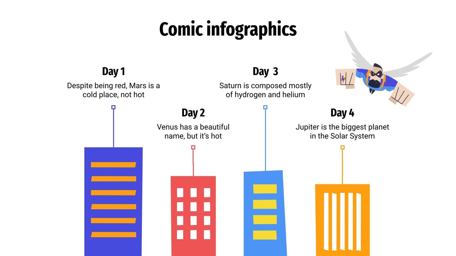 Comic Infographics | Template for Google Slides and PowerPoint