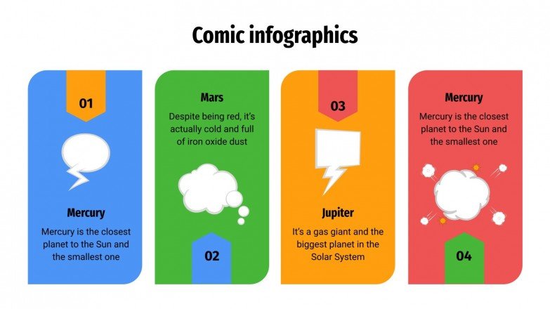 Comic Infographics | Template for Google Slides and PowerPoint