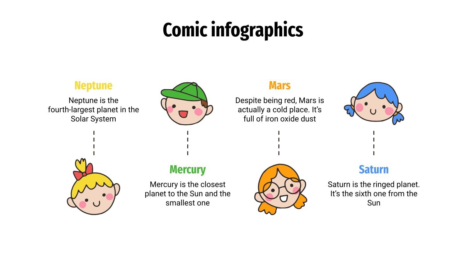 Comic Infographics | Template for Google Slides and PowerPoint