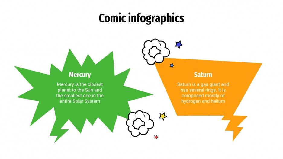 Comic Infographics | Template for Google Slides and PowerPoint