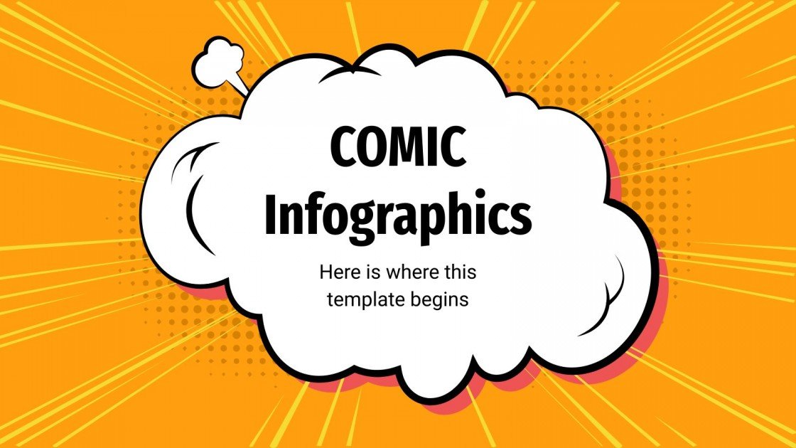 Plantillas gratis sobre cómics para Google Slides y PowerPoint