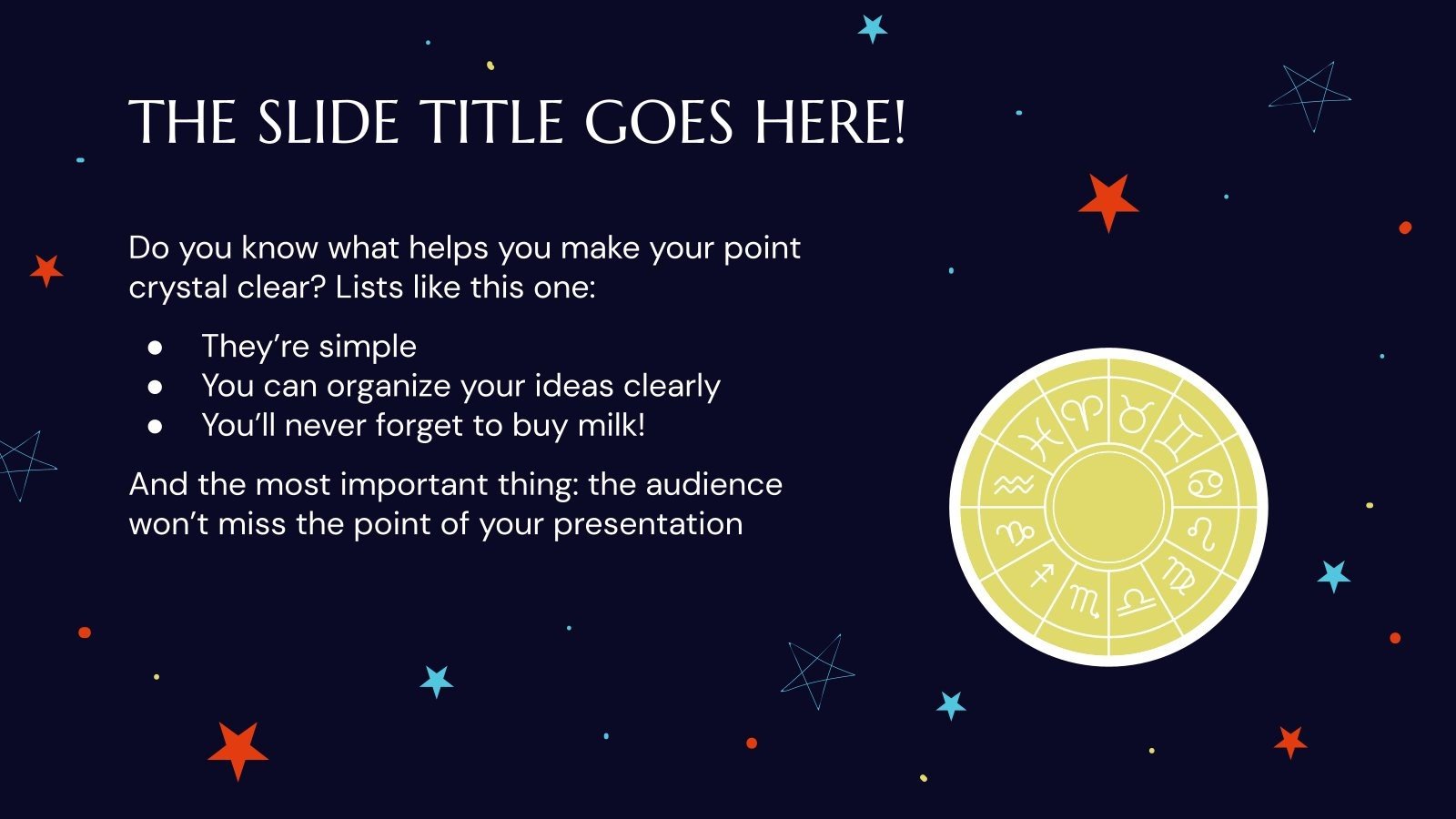 Pisces Water Zodiac Signs | Google Slides & PPT