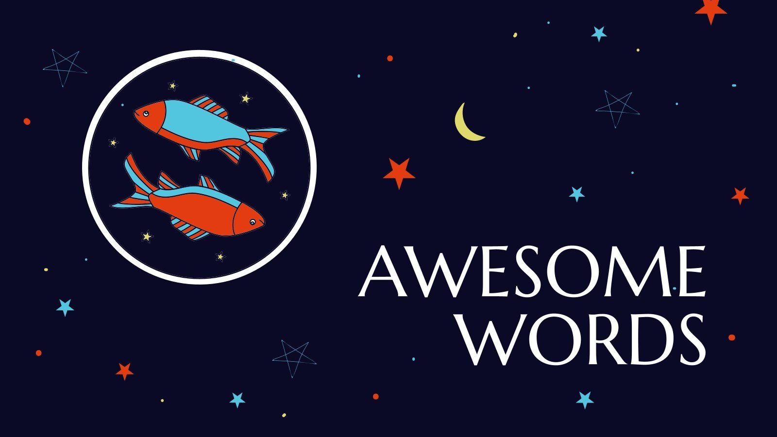 Pisces Water Zodiac Signs | Google Slides & PPT