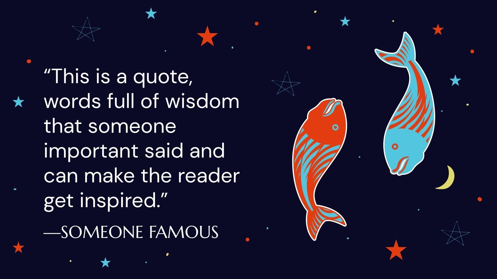 Pisces Water Zodiac Signs | Google Slides & PPT