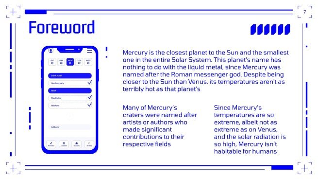 Mobile App User Manual Theme for Marketing | Google Slides