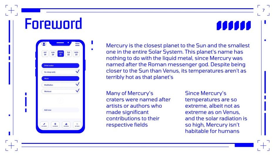 Mobile App User Manual Theme for Marketing | Google Slides