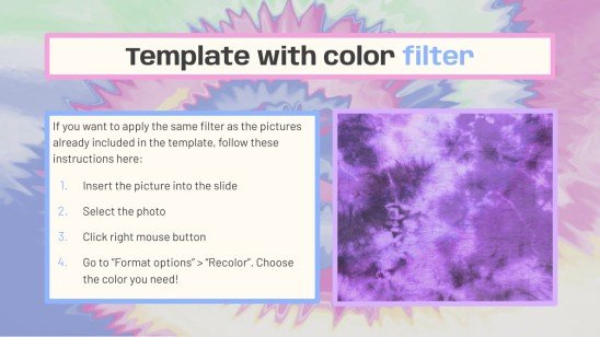 Shirt Tie Dye Workshop | Google Slides & PPT