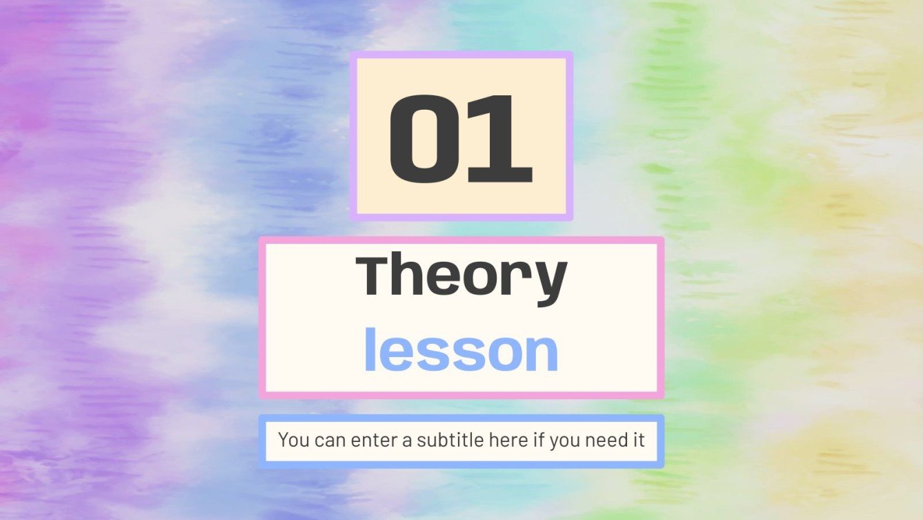 Shirt Tie Dye Workshop | Google Slides & PPT