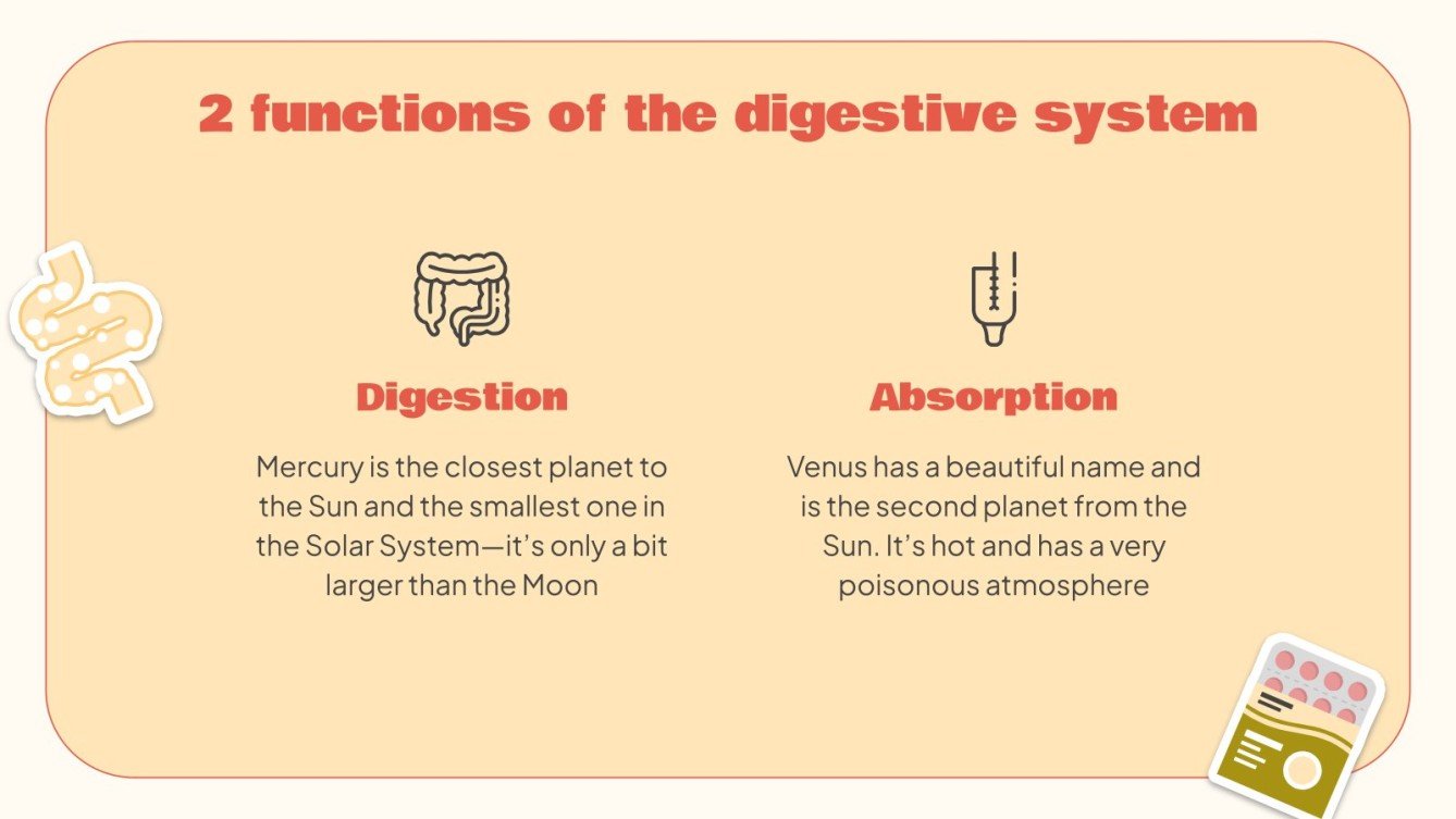 All About Digestion Lesson for Pre-K | Google Slides & PPT