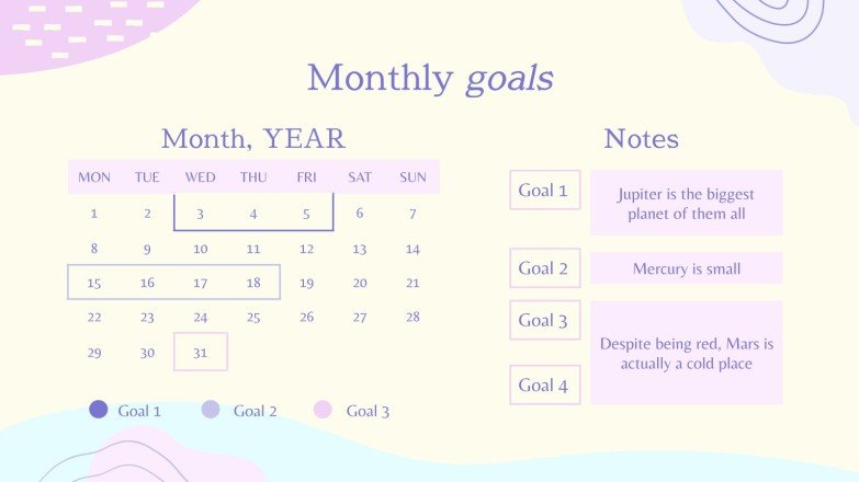 Pastel Creative Social Media Planner | Google Slides & PPT