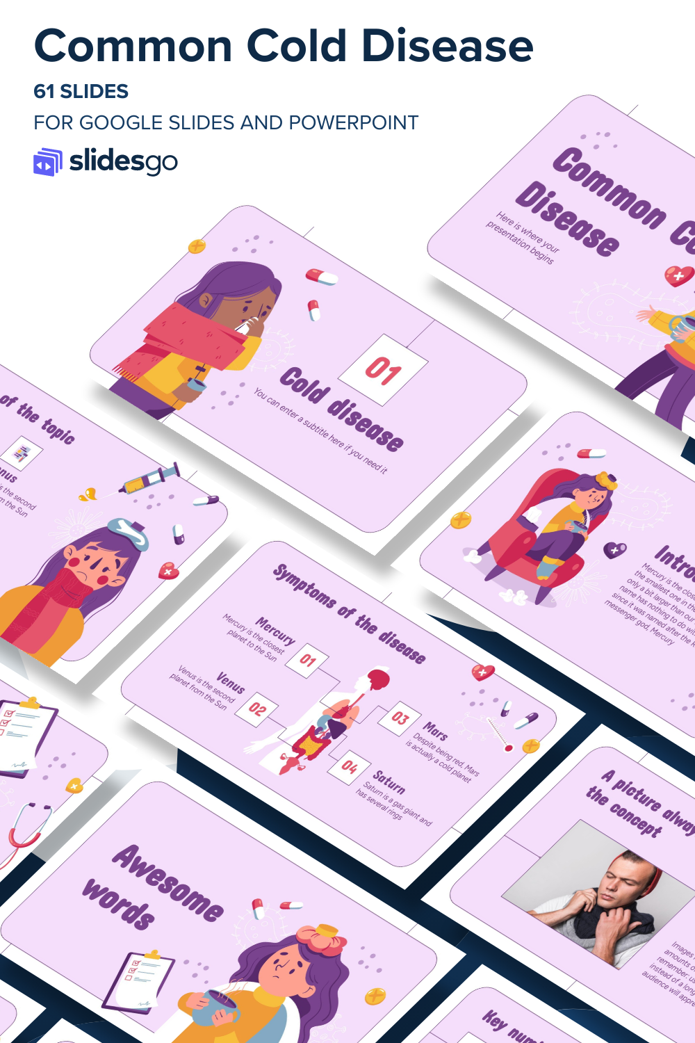 Common Cold Disease | Google Slides & PPT