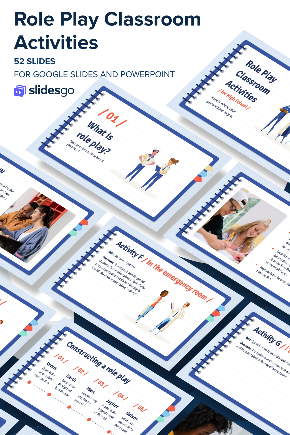 Role Play Classroom Activities for High School