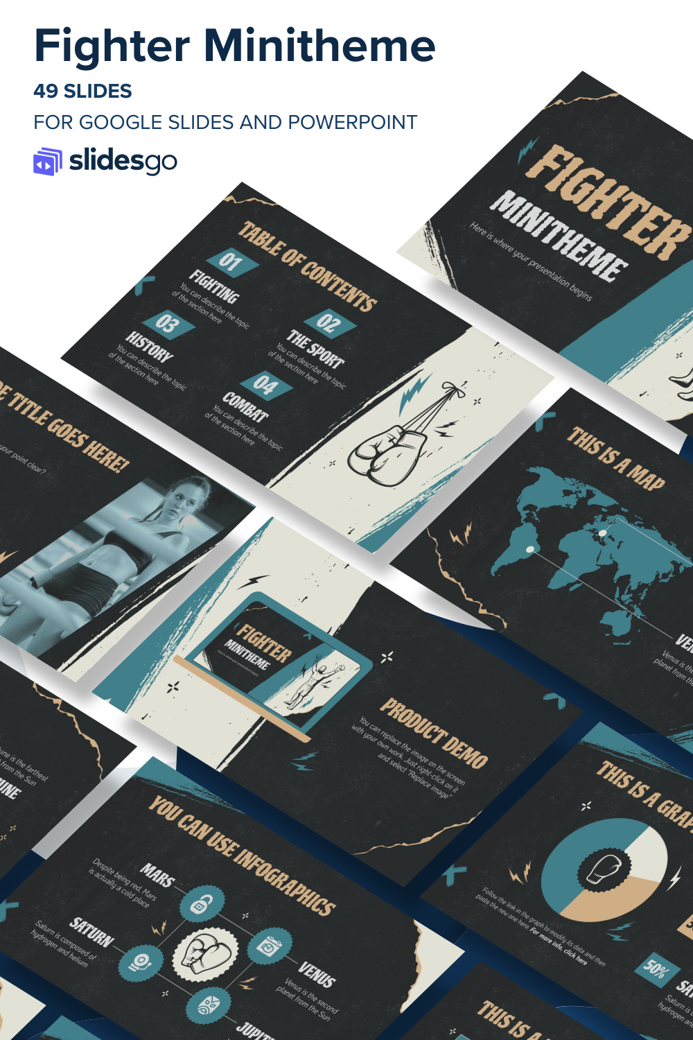 Fighter Minitheme | Google Slides & PowerPoint