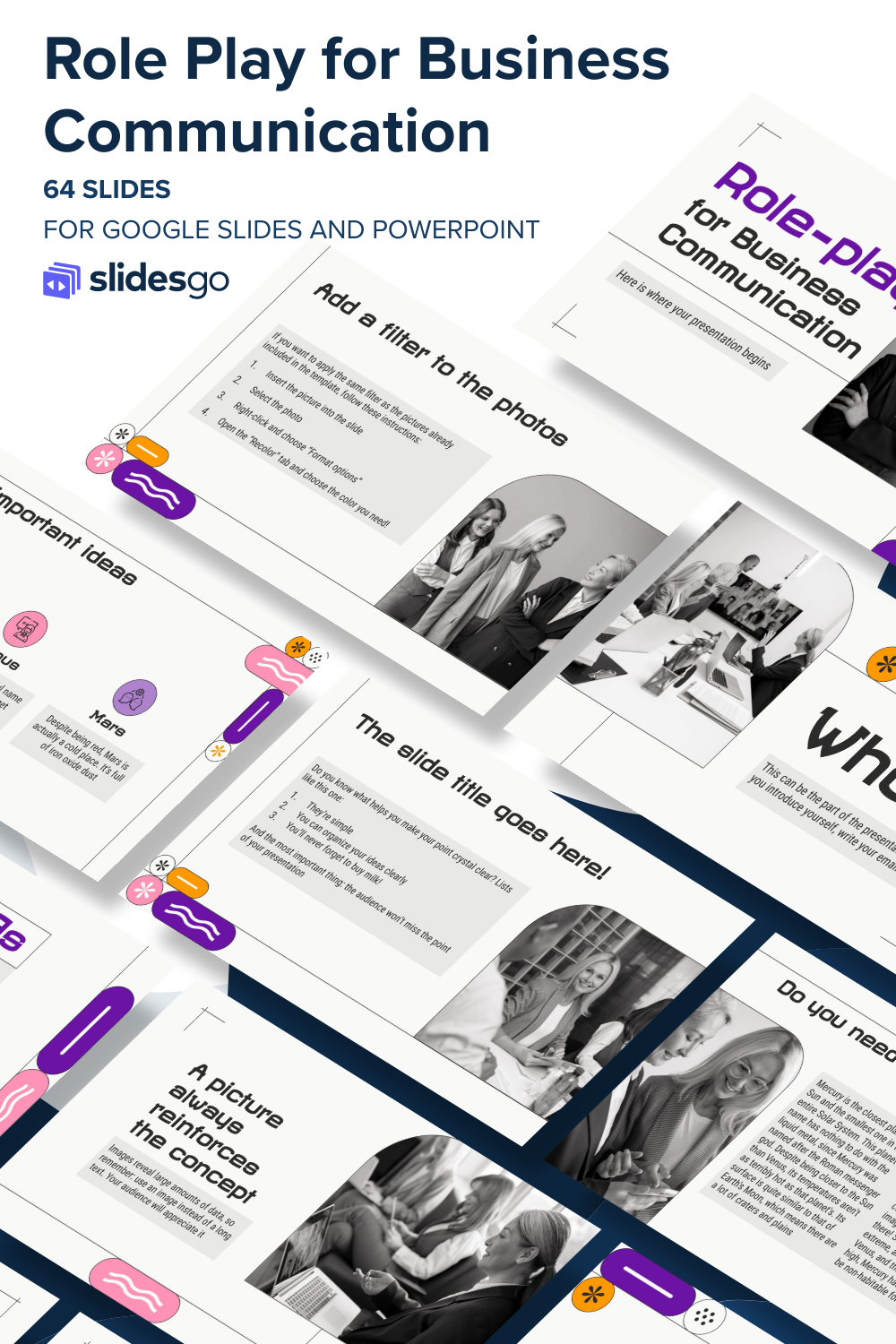 Role Play for Business Communication | Google Slides & PPT