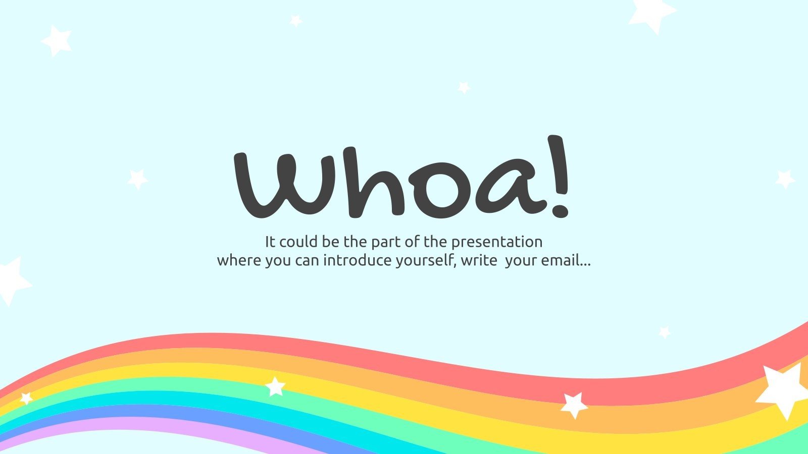 Find a Rainbow Day | Google Slides & PowerPoint theme