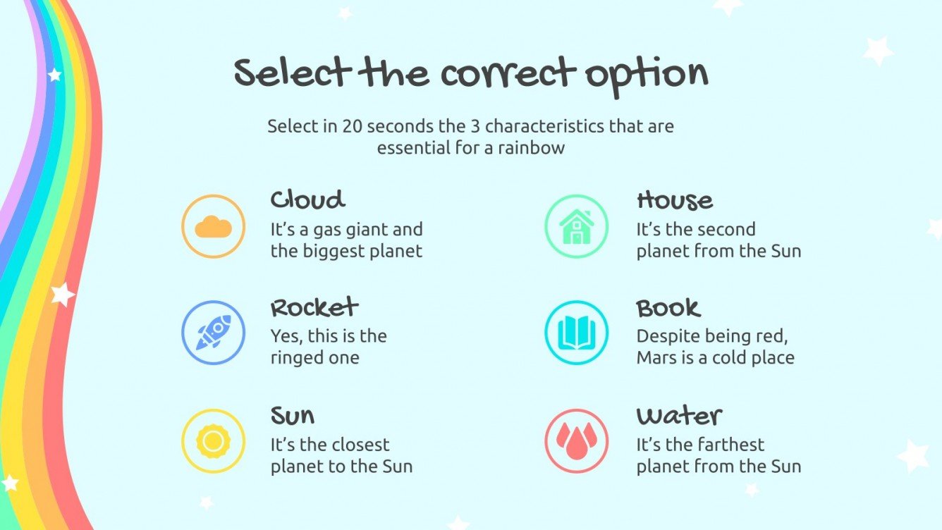 Día de encontrar arcoíris | Tema de Google Slides y PowerPoint