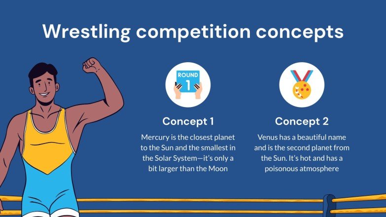 Wrestling Fighter Workshop | Google Slides & PowerPoint