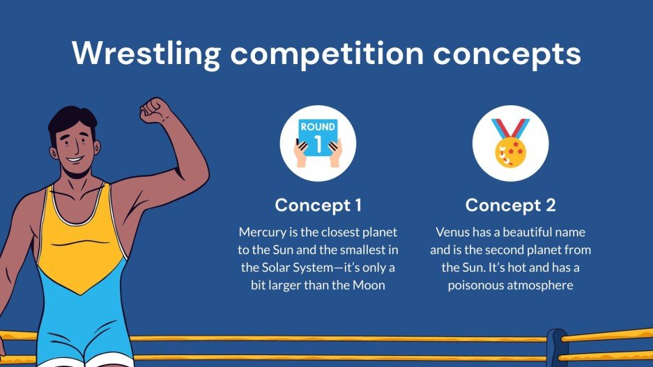 Wrestling Fighter Workshop | Google Slides & PowerPoint