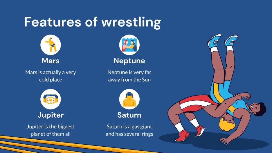 Wrestling Fighter Workshop | Google Slides & PowerPoint
