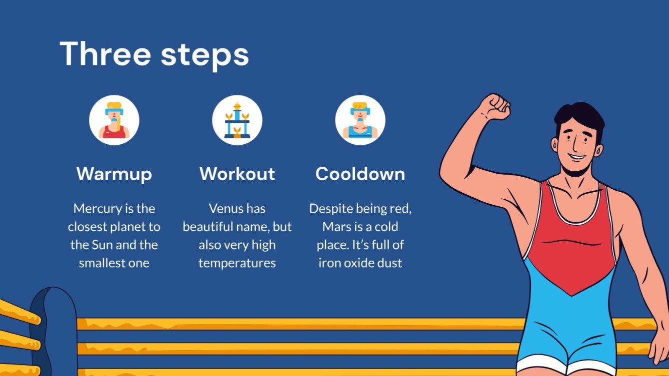 Wrestling Fighter Workshop | Google Slides & PowerPoint