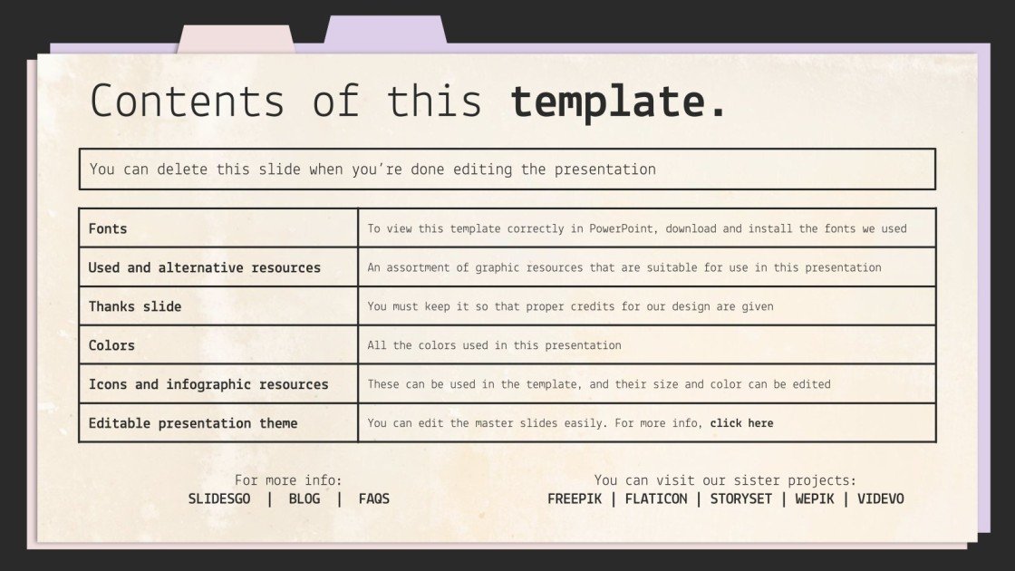 Minimal Vintage Portfolio | Google Slides & PowerPoint