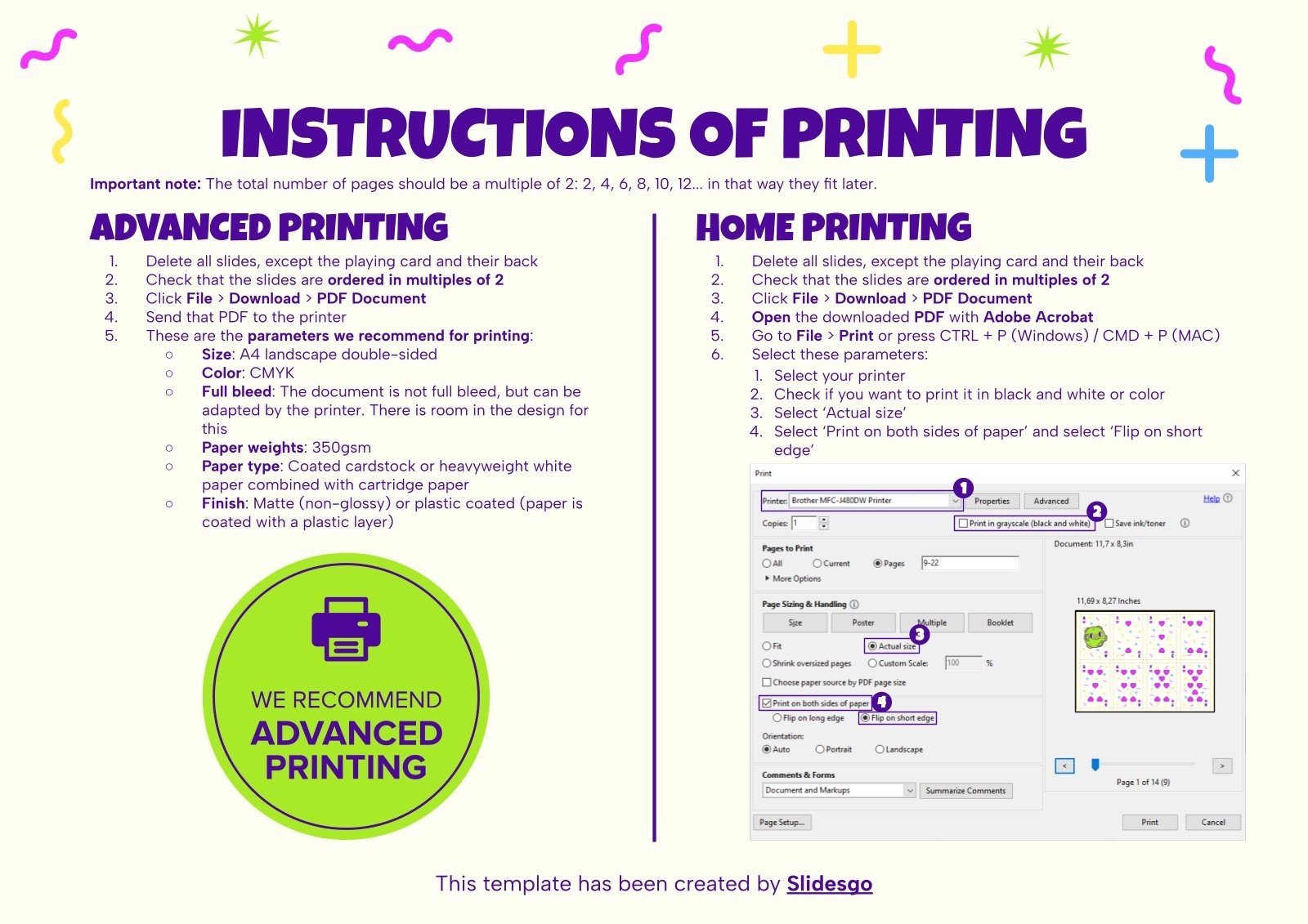 Cartoon Characters Printable Deck of Playing Cards