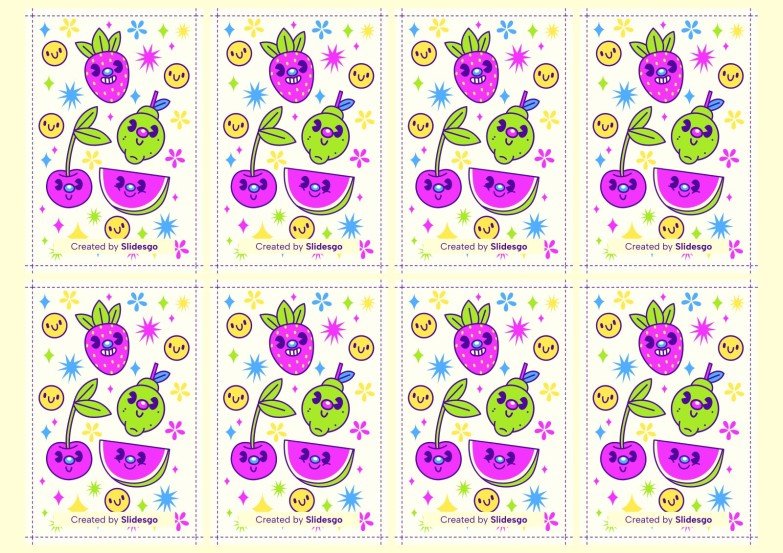 Cartoon Characters Printable Deck of Playing Cards