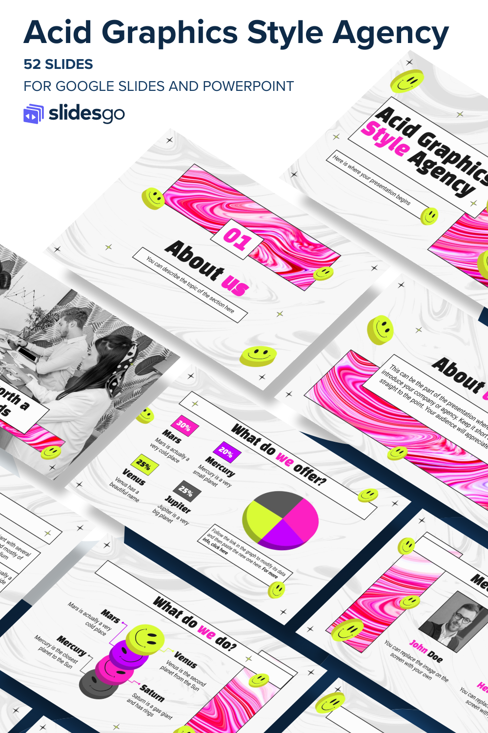 Acid Graphics Style Agency | Google Slides and PowerPoint