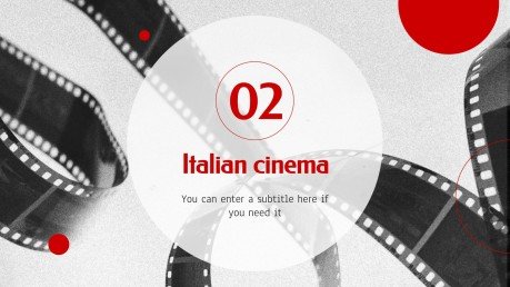History of Italian Cinema | Google Slides & PowerPoint