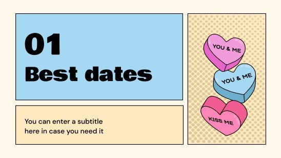 Comic Style Dating Wrapped | Google Slides & PowerPoint
