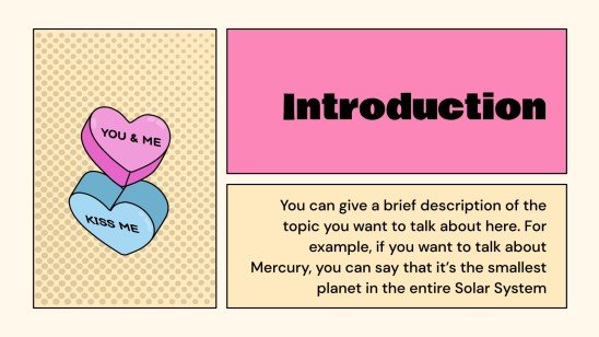 Comic Style Dating Wrapped | Google Slides & PowerPoint