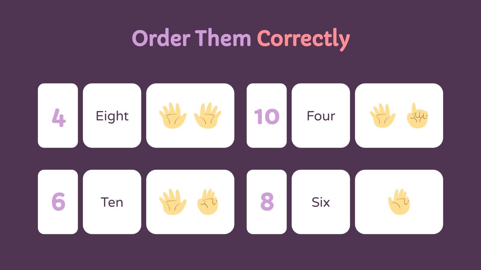 Printable Number Sense Activities Google Slides & PPT template