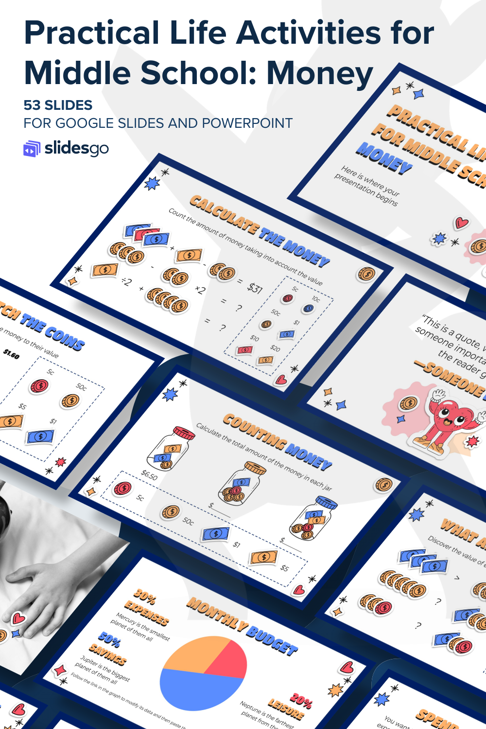 Practical Life Activities for Middle School: Money