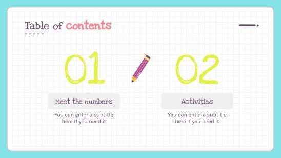 Printable Number Sense Activities for Pre-K | Google Slides